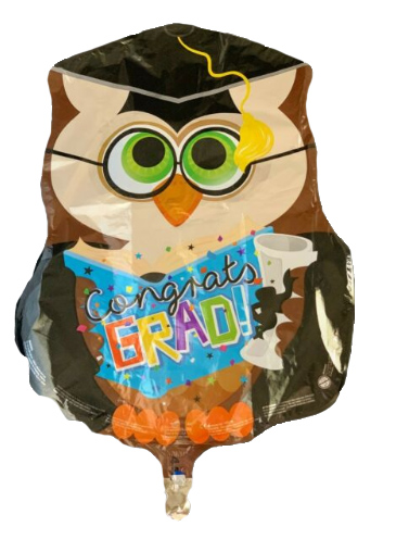 Balloon Owl Congrats Grad – Sig's Party 'N Gifts